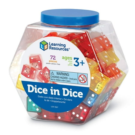 Dice In Dice Bucket, Pack Of 72 | Walmart Canada