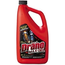 Drano Max Gel Clog Remover - Gel Drain Cleaner, Unscented, 1 Bottle ...