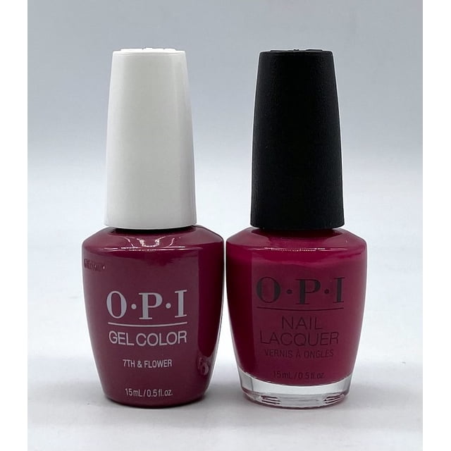 OPI Nail Polish & GelColor Gel Nail Polish Duo Set - LA05 - 7th ...