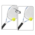 awjaisca 5Pcs Silicone Racket Handle Grip Ring Non-Slip Absorbent ...