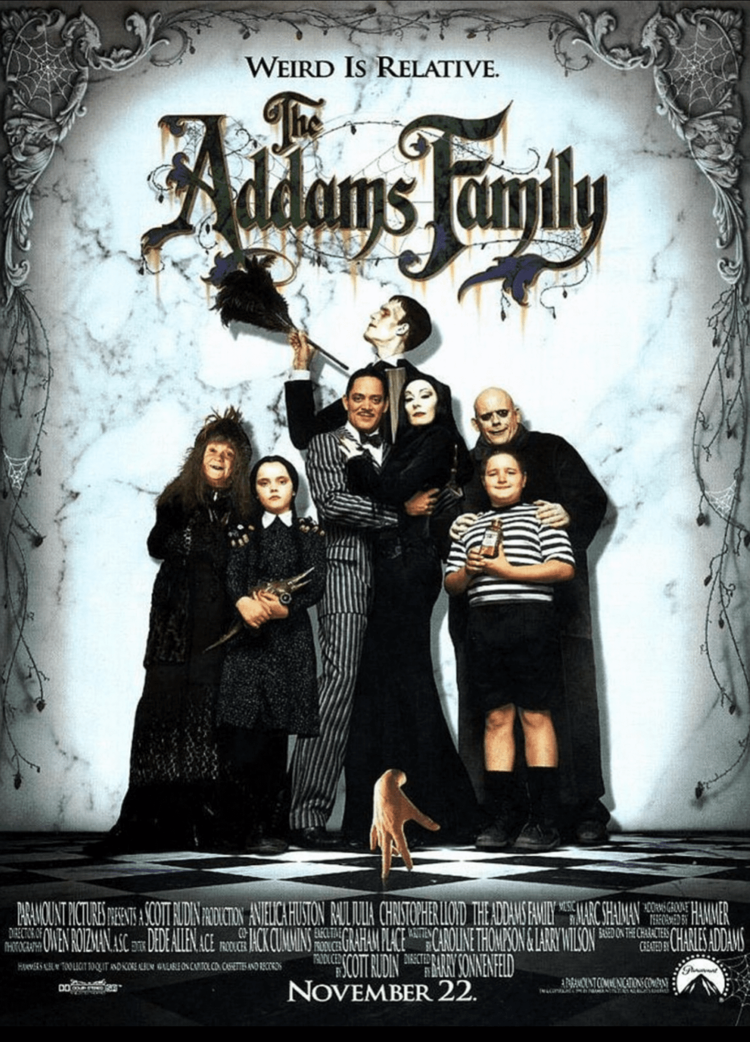 The Addams Family Movie Poster