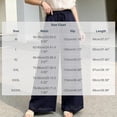 Bloomae Womens Wide Leg Linen Pants Cute Butterfly Floral Embroidered ...