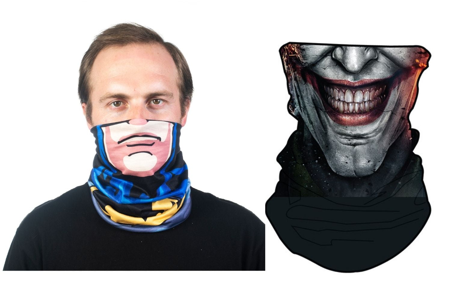 DC Comics Batman & Joker Gaiters 2pk - Walmart.com
