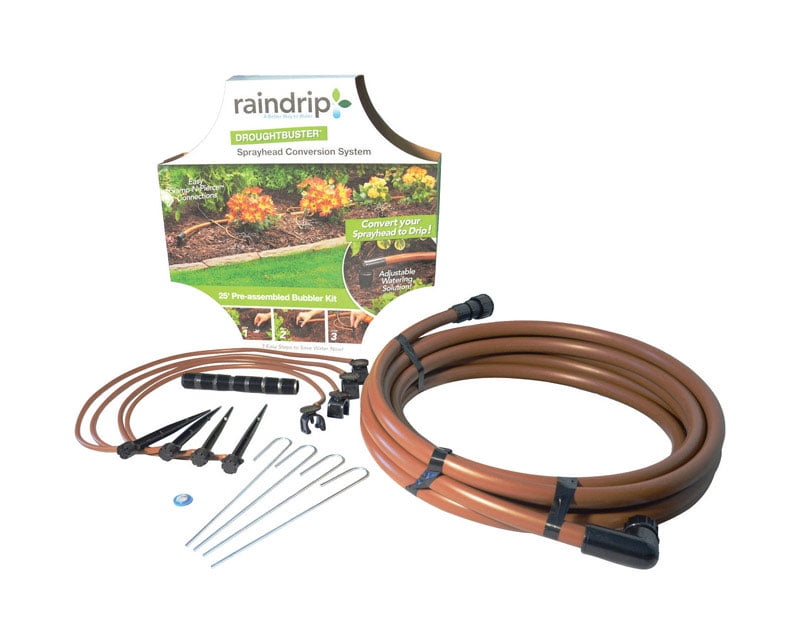 Raindrip Drought Buster Drip Irrigation Conversion Kit 5/8 in ...