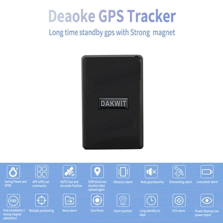 DAKWIT Mini Real time Portable Real Time Car Locator GSM/GPRS Tracking ...