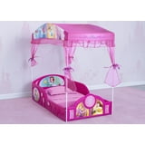 Disney Princess Kids Plastic Storage Toddler Bed, Pink - Walmart.com