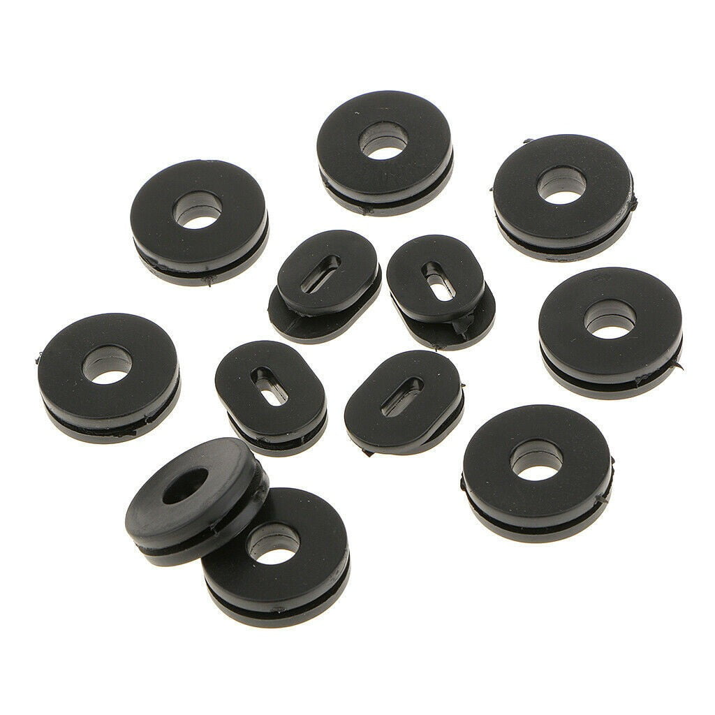 Set of 48 Rubber Grommets for Motorcycle Fairings Motorcycle Fairings ...