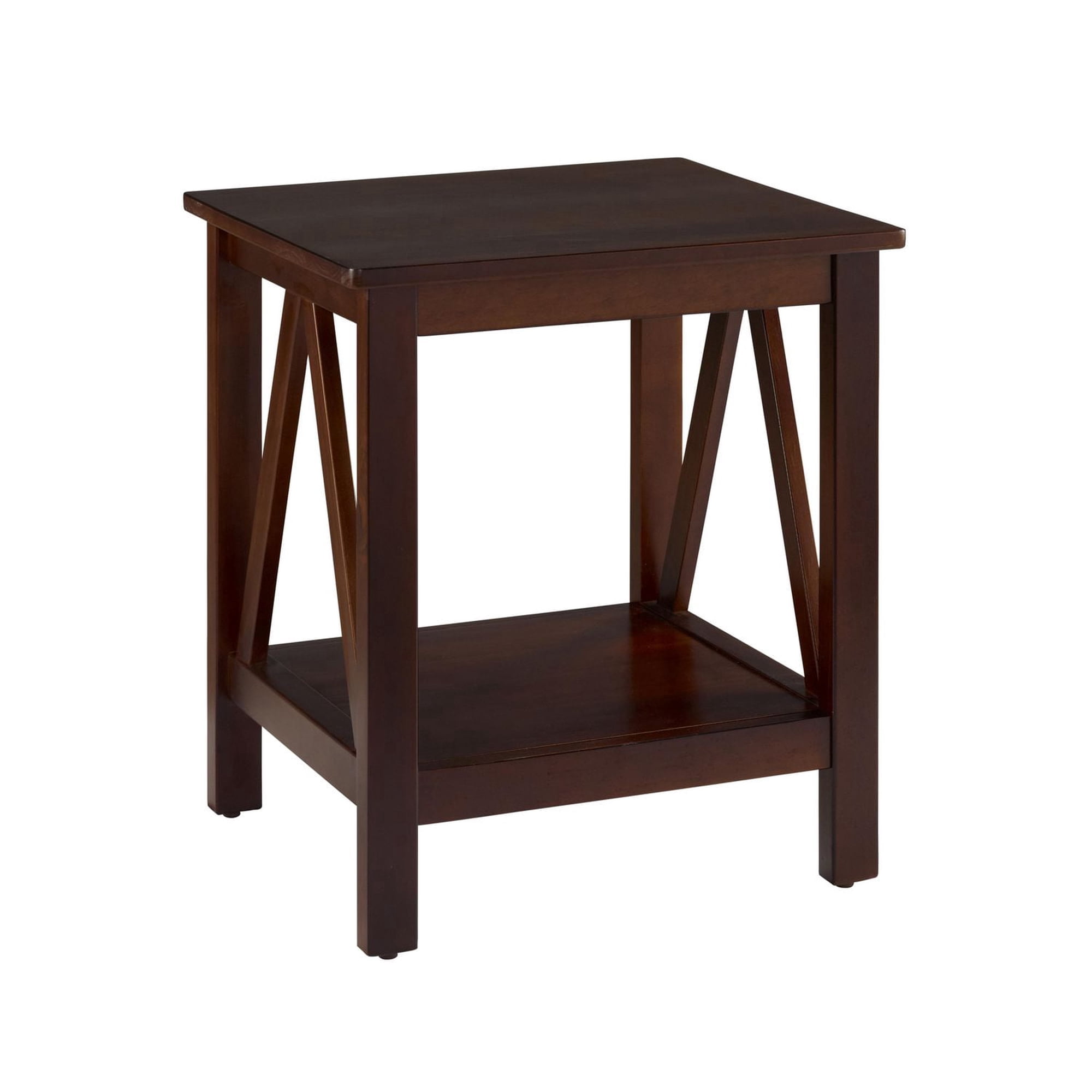 Click here for Linon Edgewood Antique Tobacco End Table prices