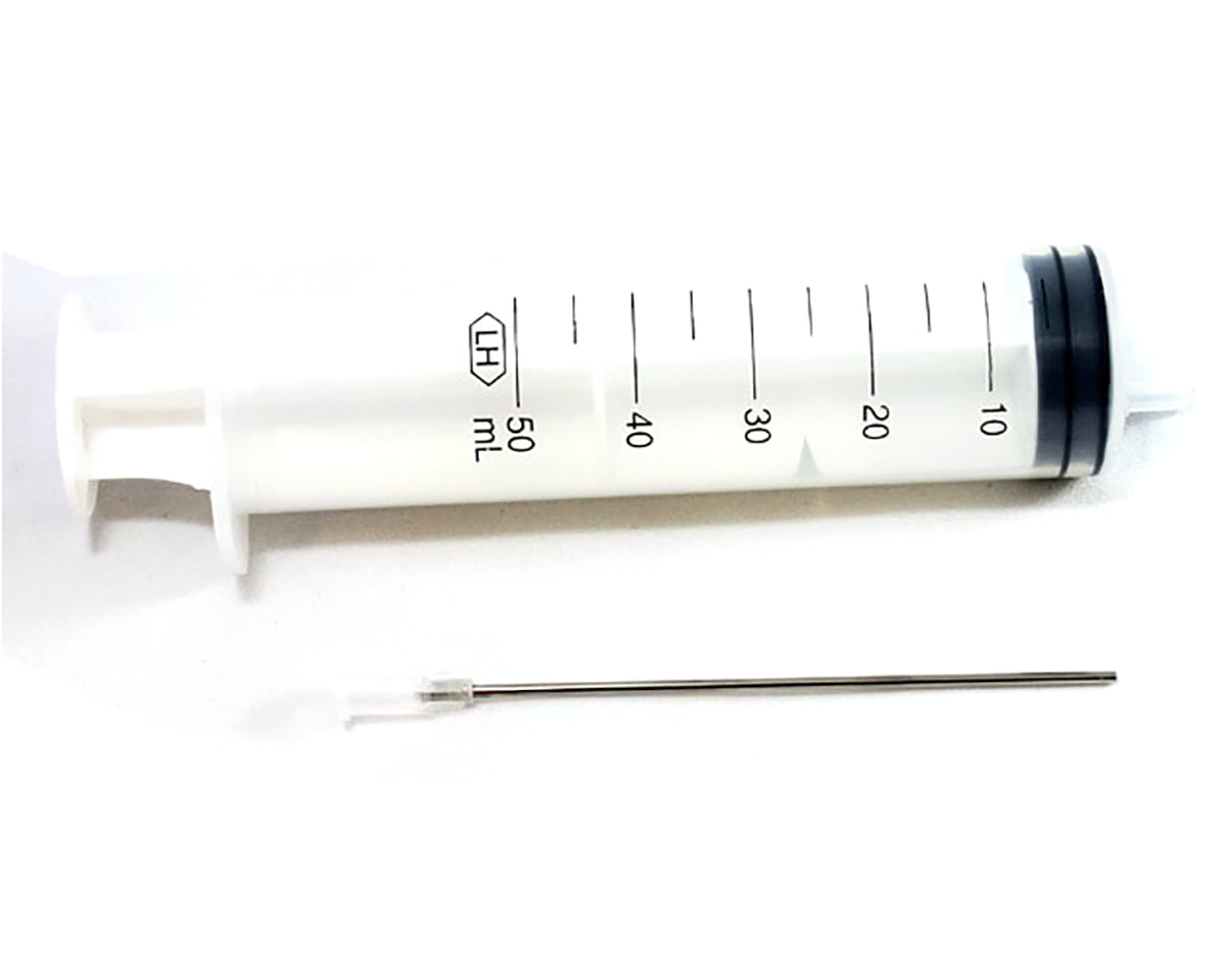 50 ml Super Size Syringe + Extra Long Needle for Cartridge Refill CISS ...