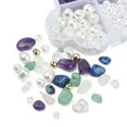 DIY Gemstone Bracelet Making Kit Including Natural & Mixed Stone Chips ...