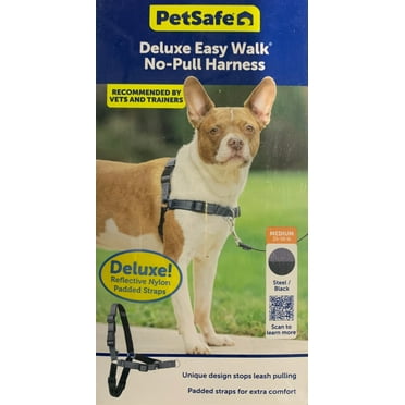 PetSafe Deluxe Easy Walk Dog Harness, No-Pull Dog Training, Medium ...