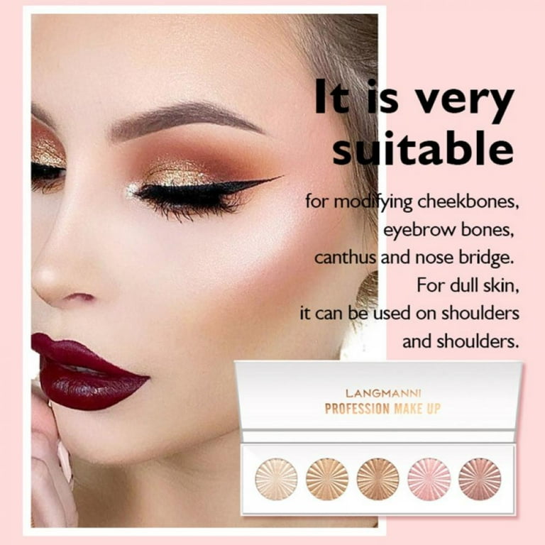 Gold Highlight Makeup