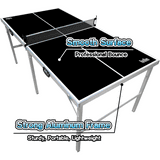Free Shipping! Party Life 6 ft x 3 ft Folding Portable Table Tennis ...