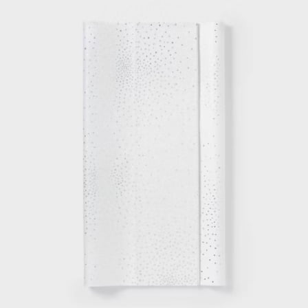 Dixie Menu Tissue Untreated Paper Sheets, White, 1000 count, Bulk Pack ...