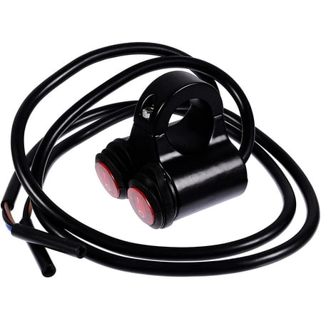 Motorcycle Handlebar Light Switch 12V Waterproof Handlebar Headlight ...