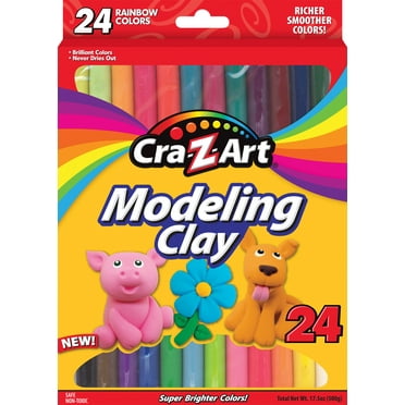 Cra-Z-Art Cra-Z-Crackle Clay Soft Modelite Dough, 1 Multicolor Set ...