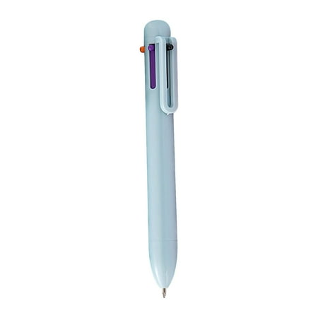 0.5mm 6-in-1 Multicolor Ballpoint Pen, 6-color Retractable Ballpoint ...