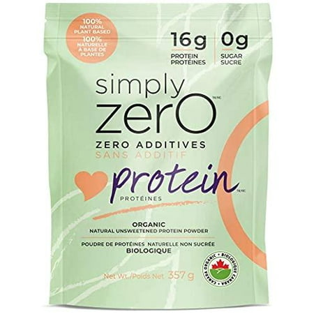 Simply Zero Organic Protein Powder - Premium Plant Based Unsweetened ...