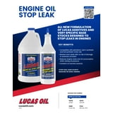 Lucas Oil 10278 Engine Oil Stop Leak, Restore Car - 32 Oz Quart ...