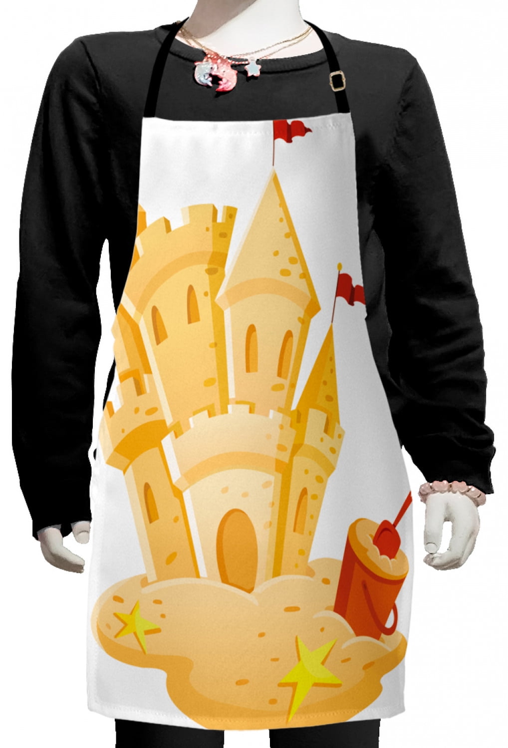 Summer Kids Apron, Sand Castle Kingdom Summer Season Hobby Activity on ...