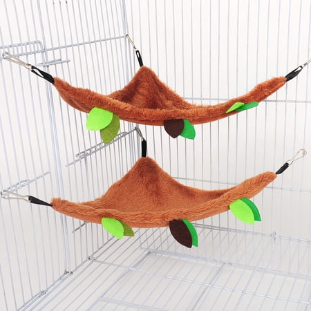 Small Animals Hammock Kit Contains 2 Triangle Hammocks & Hideaway ...