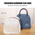 BIMZUC Portable Insulated Lunch Bag 6L Large Capacity Thermal Cooler ...