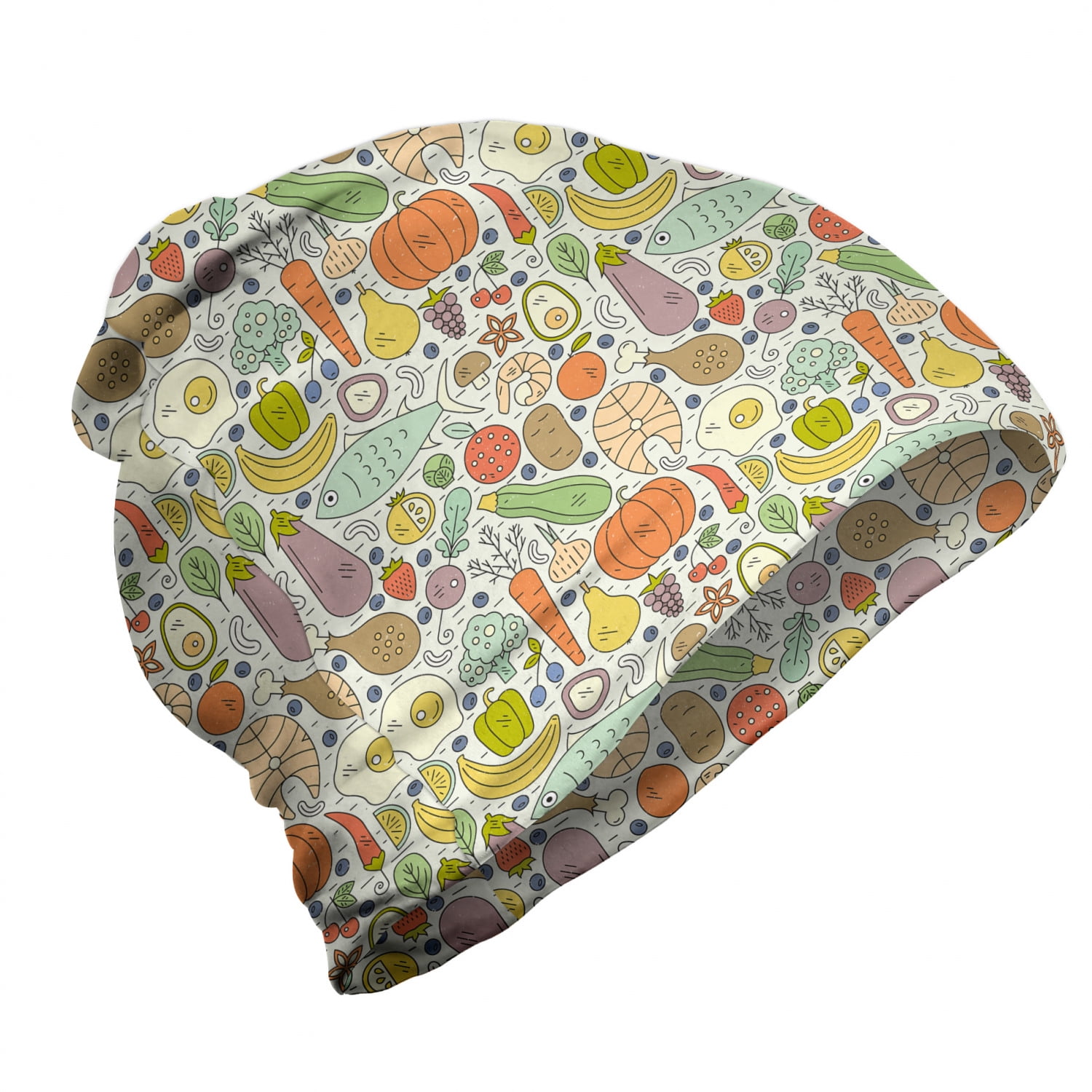 Vegetable Unisex Beanie, Paleo Diet Foods Design, Hiking Outdoors ...