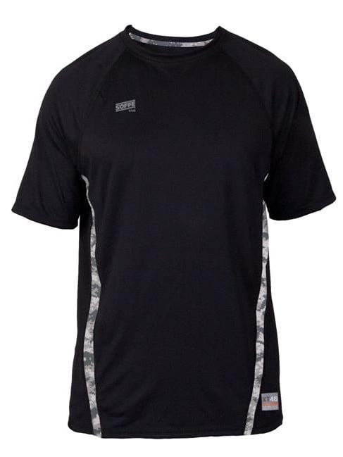 XT46 6827MP0ZCMED Ragland Short Sleeve Digital Fit Polyster Tee Shirt ...