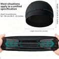 2 Pack Breathable Skull Cap for Men, Lightweight Sweat-Wicking Head ...