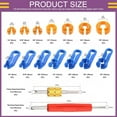 Sinyiin Pack of 16Pcs Professional Coupling Removal Tool Disassembly ...