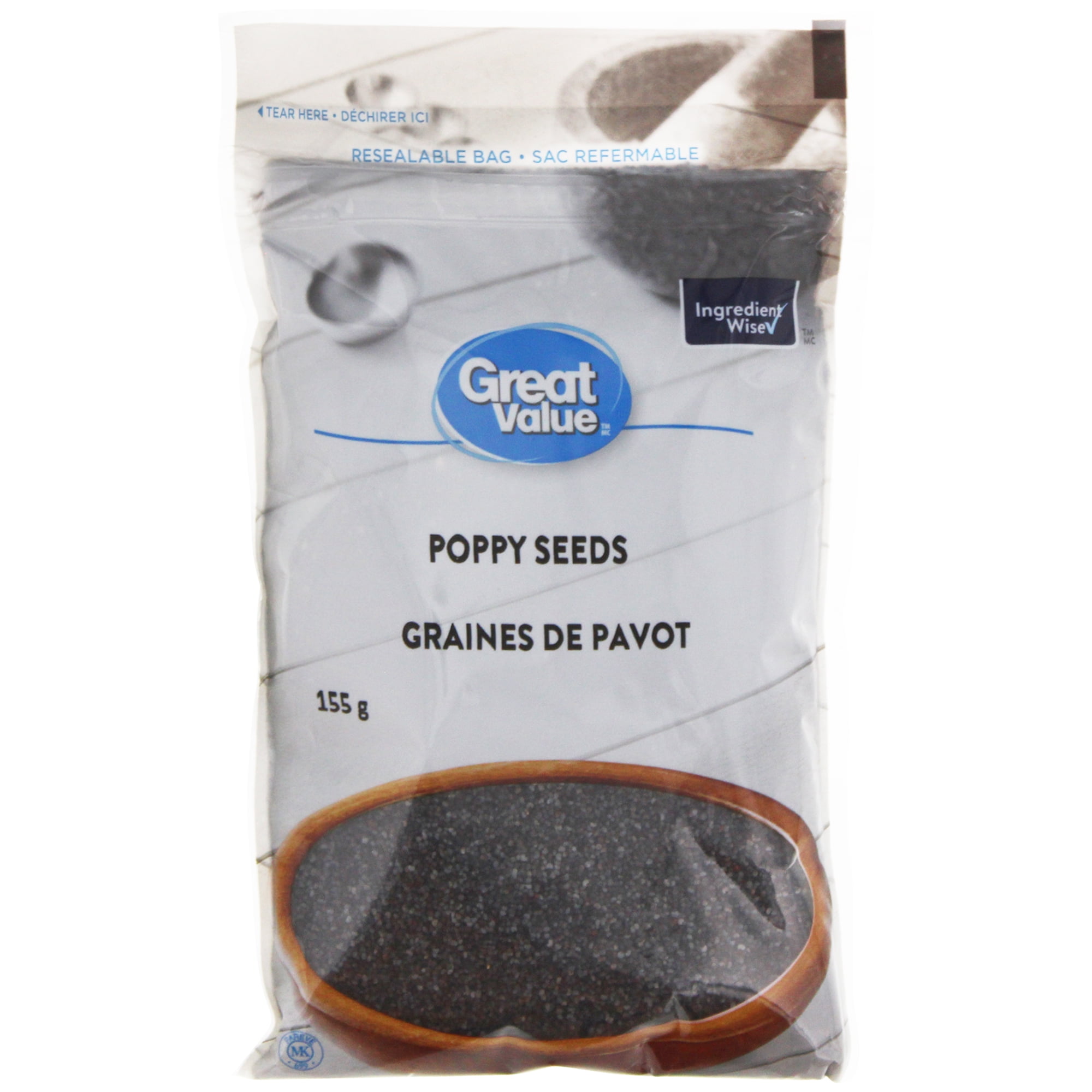 Great Value Poppy Seeds, 155 g - Walmart.ca