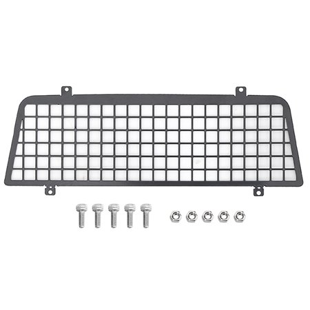 RC Car Window Mesh, Metal Black Compact RC Window Protective Net For ...