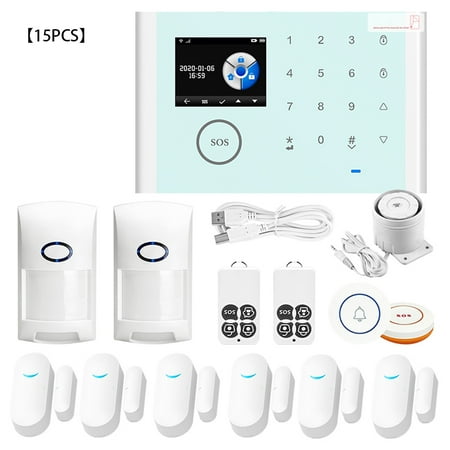 Security Alarm System Wireless Alarm Set Home Door Window Alarm System ...