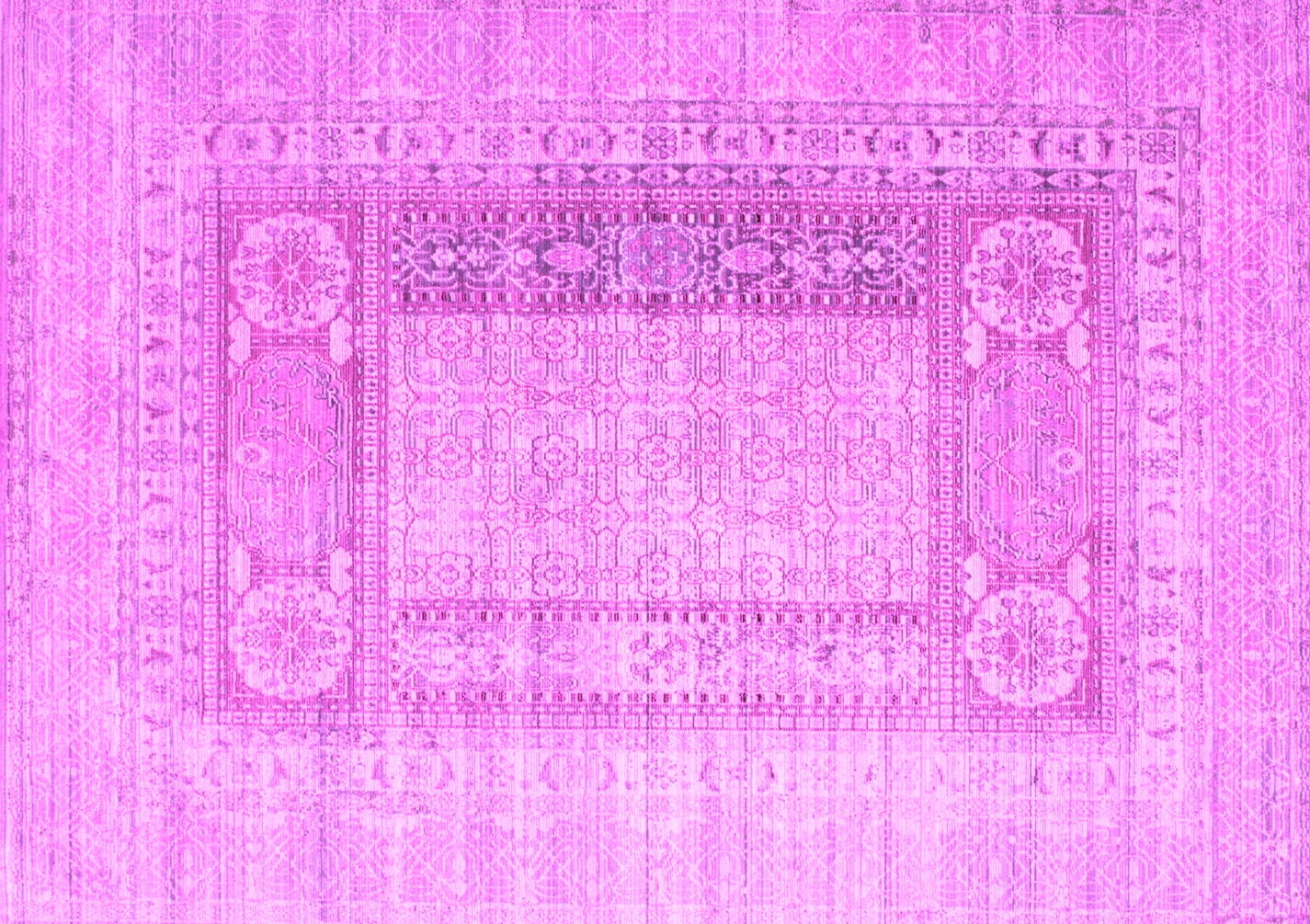 Ahgly Company Indoor Rectangle Abstract Pink Contemporary Area Rugs, 2 ...