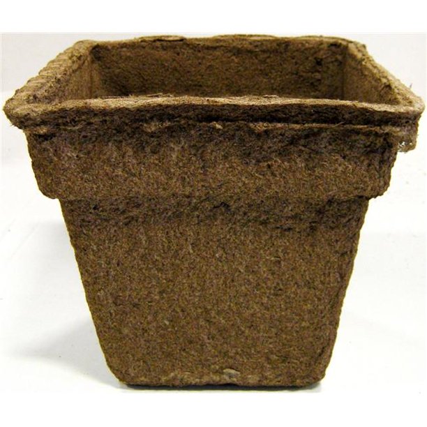 CowPots #7 Square Pot - 24 pots - Walmart.com - Walmart.com