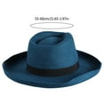 Wool Top Hat Old-fashioned Fedoras Hat Gift for Boyfriend Hat Wide ...