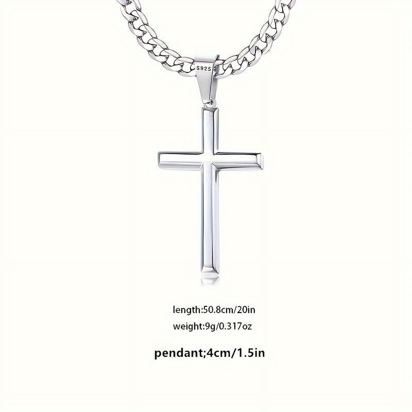 Click here for Debgfs 1pc Exquisite S925 Sterling Silver Cross Pe... prices