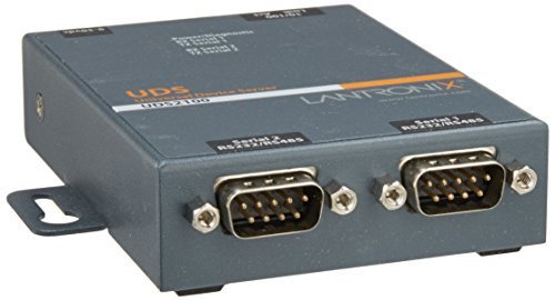 LANTRONIX DEVICE NETWORKING UD2100002-01 UDS2100 DEVICE SERVER INTL PS ...