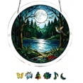 Cadancy Window Decor Acrylic Puzzle Piece Hanging Suncatcher Decorative ...