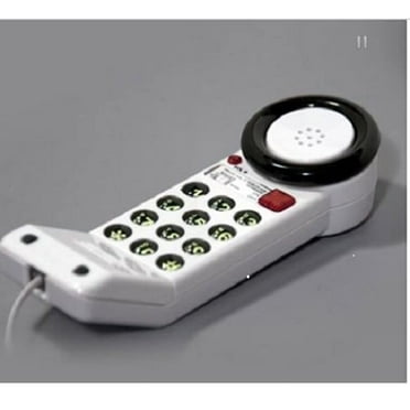 Med-Pat XL88Q One-Piece Corded Landline Phone, Keypad Dialer, Hearing ...