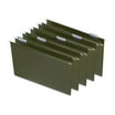 Staples Standard Green Legal-Size Hanging File Folders, 25/Box ...