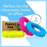 3-Pack Spiky Sensory Ring/Bracelet Fidget Toy - Fidgets Toys/Stress ...