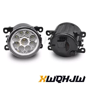Led Light Bar Nilight 4PCS 4.5" 27w 3000LM Round Flood Light Pod Off ...