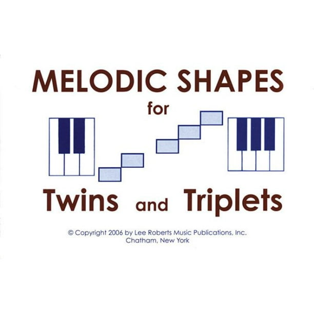 Flash Cards: Melodic Shapes for Twins and Triplets: 48 Flashcards ...