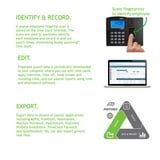 Free Shipping! TimeTrax Elite Biometric Time Clock System - Walmart.com ...