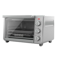 BLACK+DECKER SpaceMaker Under-Counter Toaster Oven, Black/Silver ...