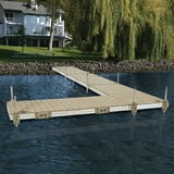 PlayStar Aluminum Floating Dock Kit with Resin Top, 4' x 10' - Walmart.com