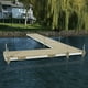 PlayStar Aluminum Floating Dock Kit with Resin Top, 4' x 10' - Walmart.com