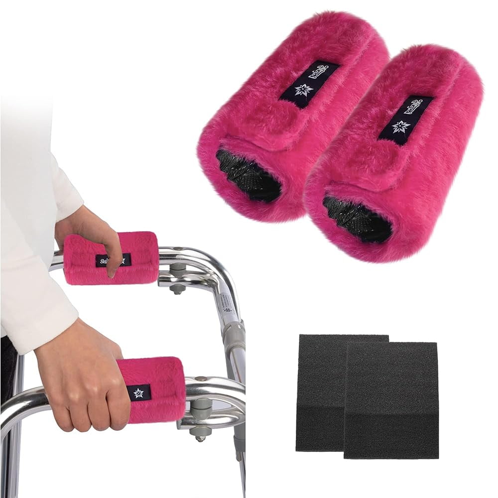 Click here for Cavendy Fluffy Walker Handle Pads  Non-Slip Univer... prices