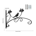 Cheapark Bird Shaped Hanger Hook Flower Basket Planter Bracket for ...